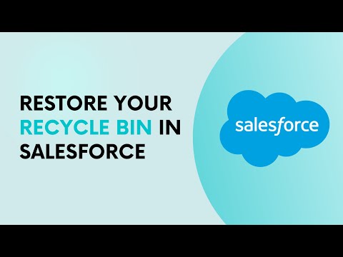 Access and Recover Deleted Data from the Recycle Bin in Salesforce || Bonus Included!