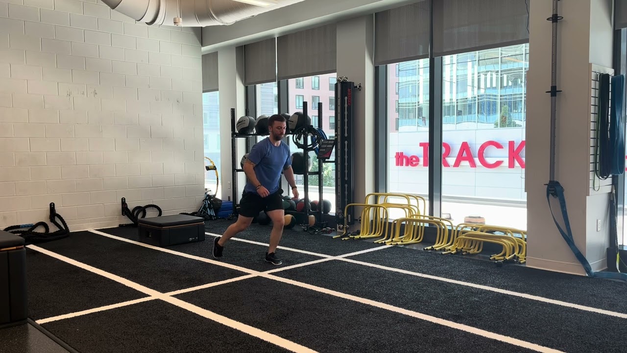 Broad Split Squat Depth Drop