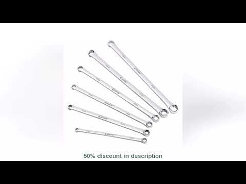 Latest Products You Must Know! EZARC 6PCS Extra Long Box End Wrench Set Metric Combination Durable