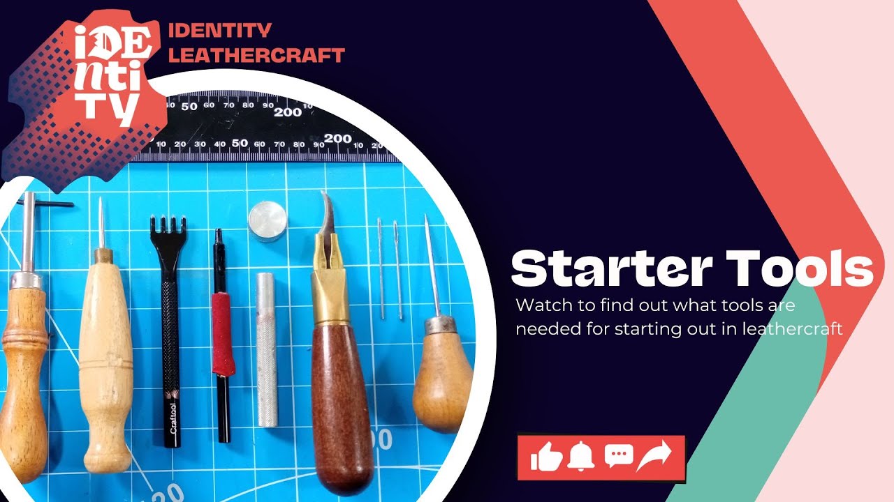 Tools for starting Leathercraft