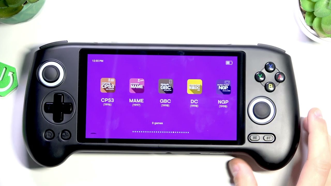Anbernic RG556 – How to access emulators