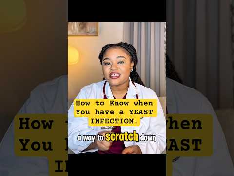 Constant Itching and White discharge? 5 common symptoms of Yeast Infection. #health #women #shorts