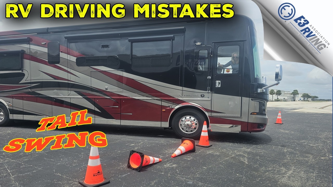 Avoid Common RV Driving Errors:  Master Tail Swing