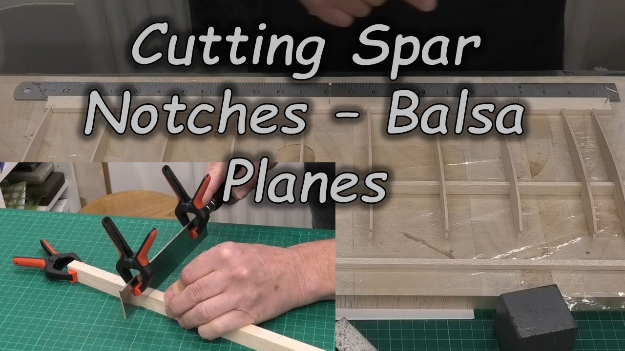 Consistant Notches/Slots in Balsa - Model plane Building