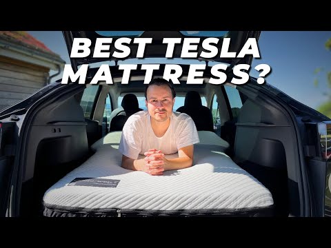 Best Tesla Model Y Air Mattress for Camping? | Snuuzu Mattress First Impressions