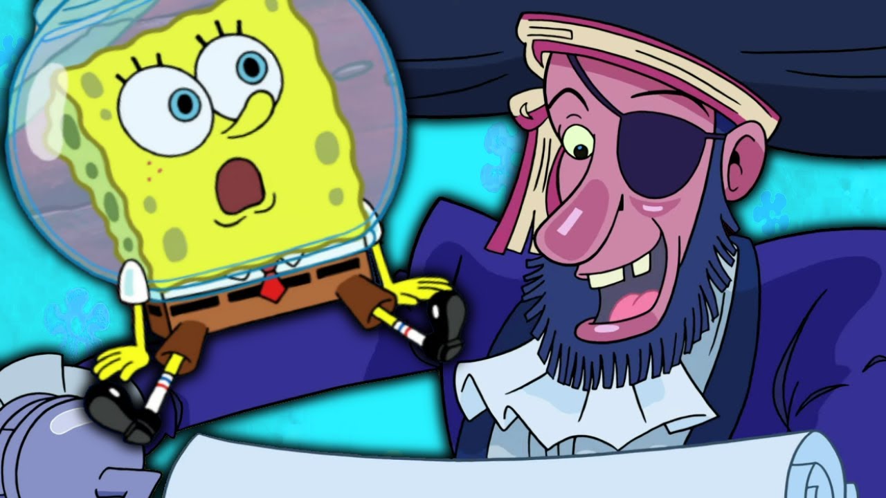 Patchy the Pirate is Animated in SpongeBob