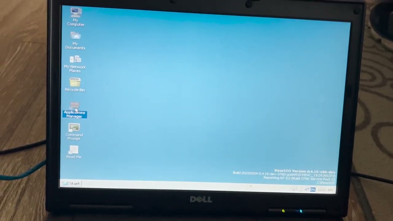 ReactOS Broadcom NetXtreme Driver Demo (FOSDEM 2022)