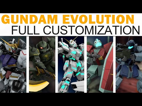 Steam Community :: Video :: GUNDAM EVOLUTION Customization (All Units ...