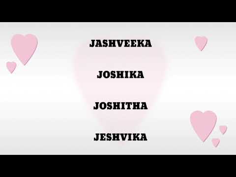 baby girl names starting with J