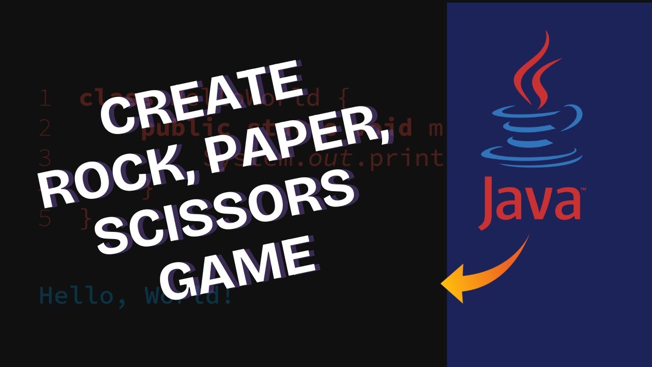 How to Make a Simple Rock Paper Scissors Game Using Java 2025?