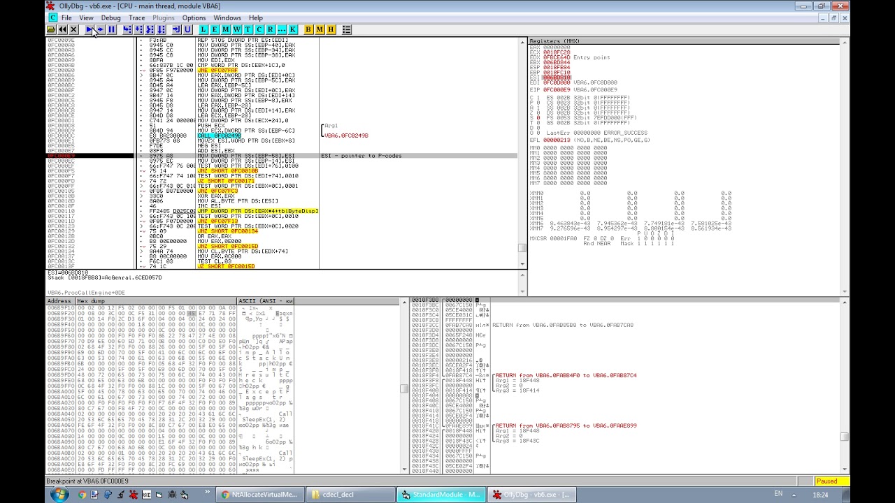 Enable Cdecl keyword in VB6.