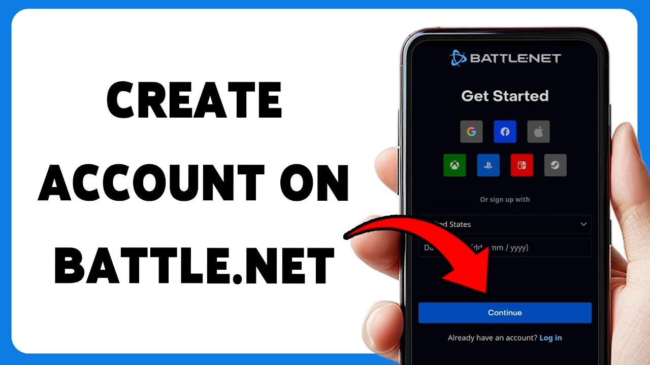 How To Create Account On Battle.net | Sign Up For Battle.net 2025