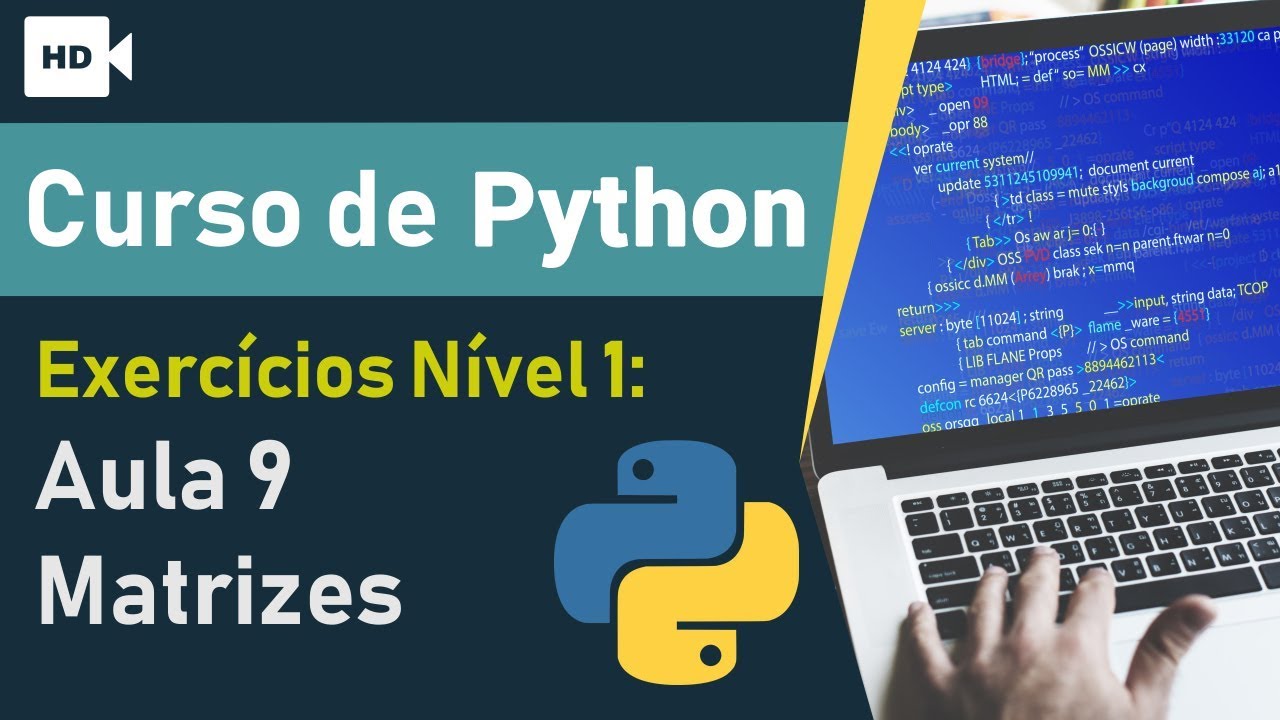 Curso de Python 09 - Aprendendo sobre Matrizes - Exercícios Nível 1 | Prime Cursos Grátis