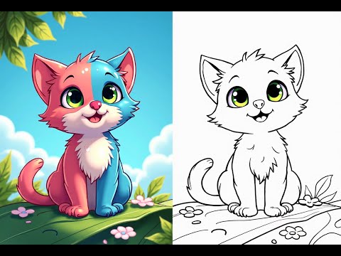 Free Cute Animals Coloring Book subscribe to download now! #coloring #coloringbook #art