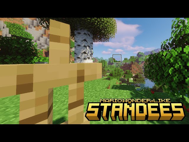 Mario Wonder-like Standees Minecraft Data Pack