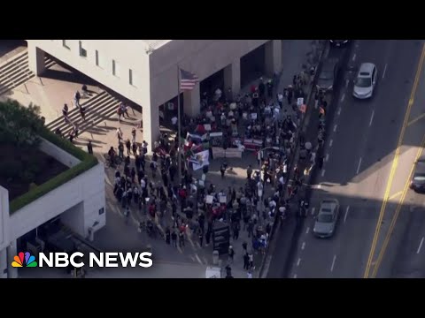 Dozens detained in L.A. ICE raids, sparking protests and outrage