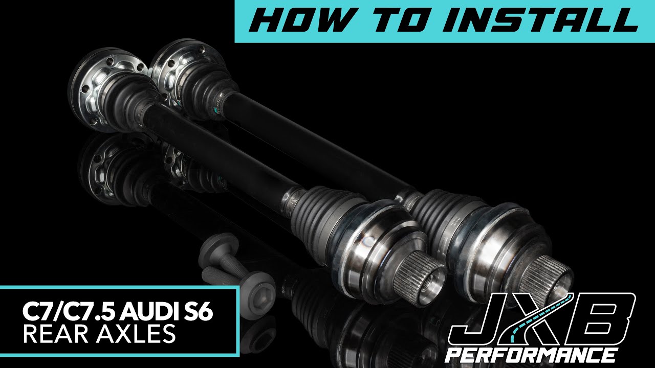 2012-2018 Audi C7/D4 A6/S6/RS6/A7/S7/RS7/A8/S8 Rear Axle Install | JXB Performance