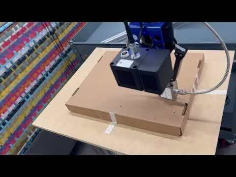 Universal Robot 5e Cobot raster scan