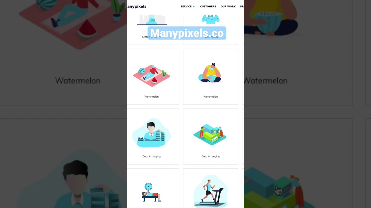 How to find #vector illustrations for #design projects. The best FREE #illustration websites #shorts