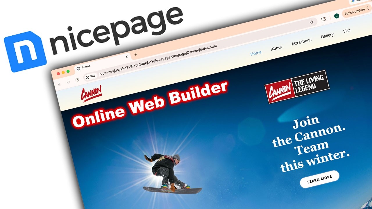 Nicepage web online builder (Update)