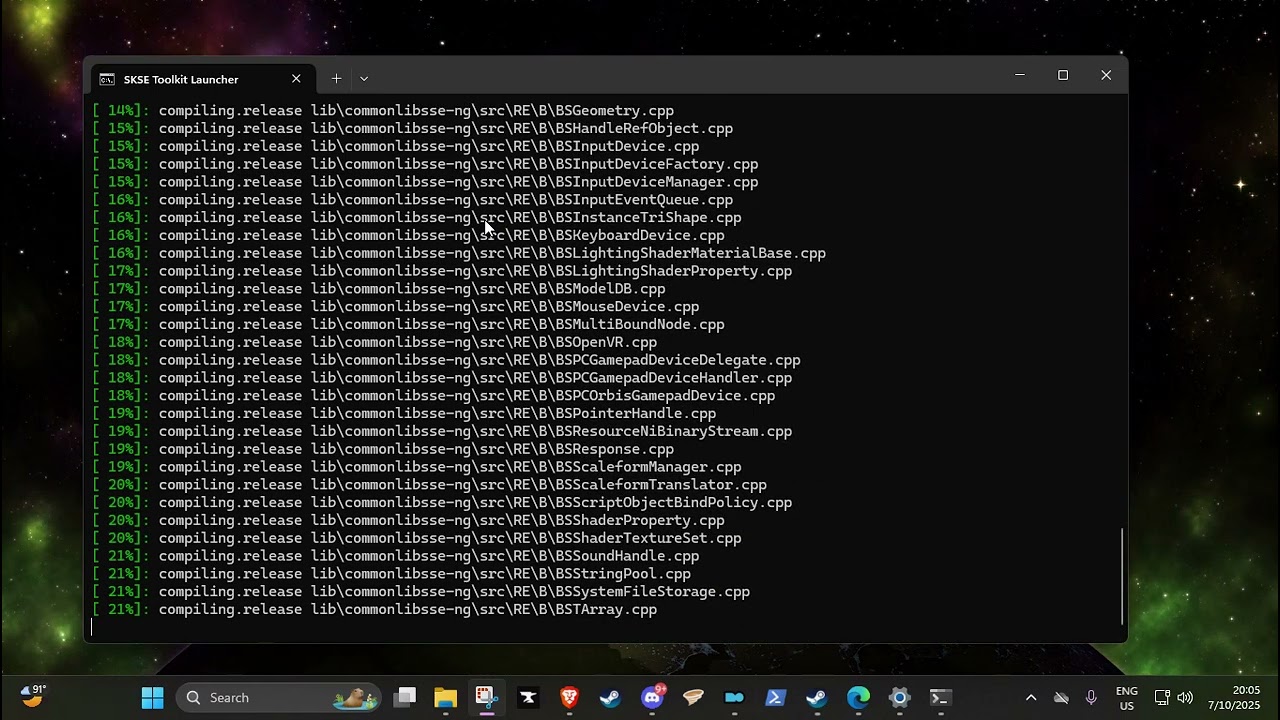 How to create SKSE mod plugin with CommonLibSSE-NG (Using ClibDT automater)