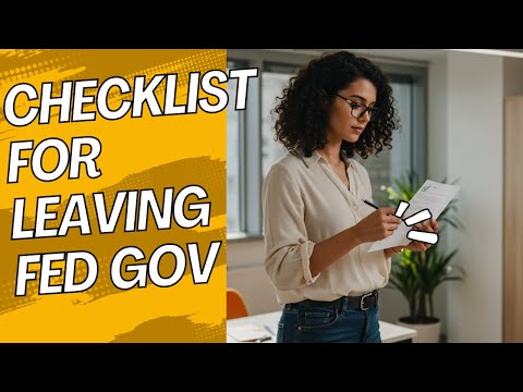 WARNING: Federal Layoff or RIF? DO THIS NOW Checklist Before Layoff RIF DOGE