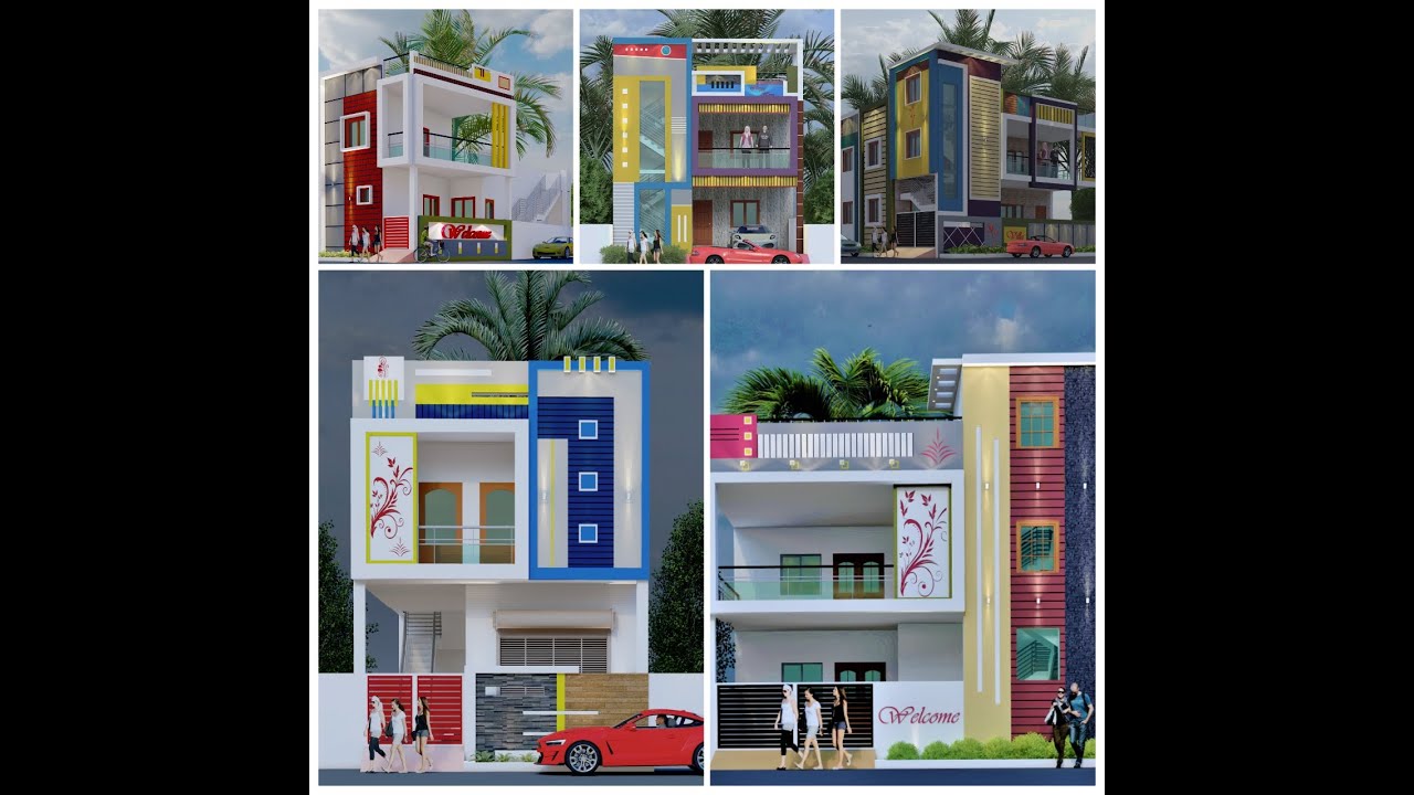 G+1 Elevation Simple Ideas