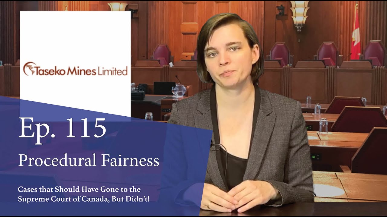 Procedural Fairness: Cases That Should Have Gone to the Supreme Court ...