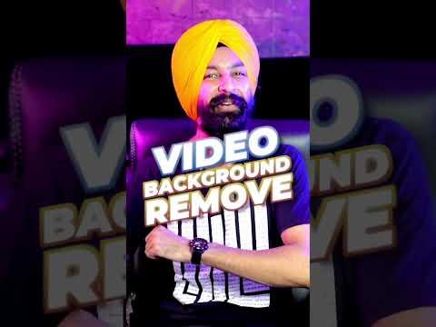 Video Background Remove in Mobile 🔥