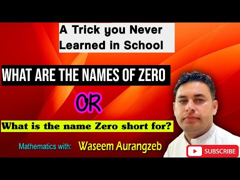 Names of number zero | interesting information about zero