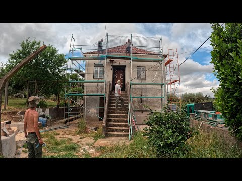 The Scaffolding is Up (for the Big Roof Replacement Project)