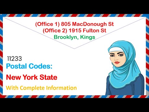 Zip Code of Brooklyn, Kings, 805 MacDonough St, 1915 Fulton St NY US New York 40.67827, -73.91994