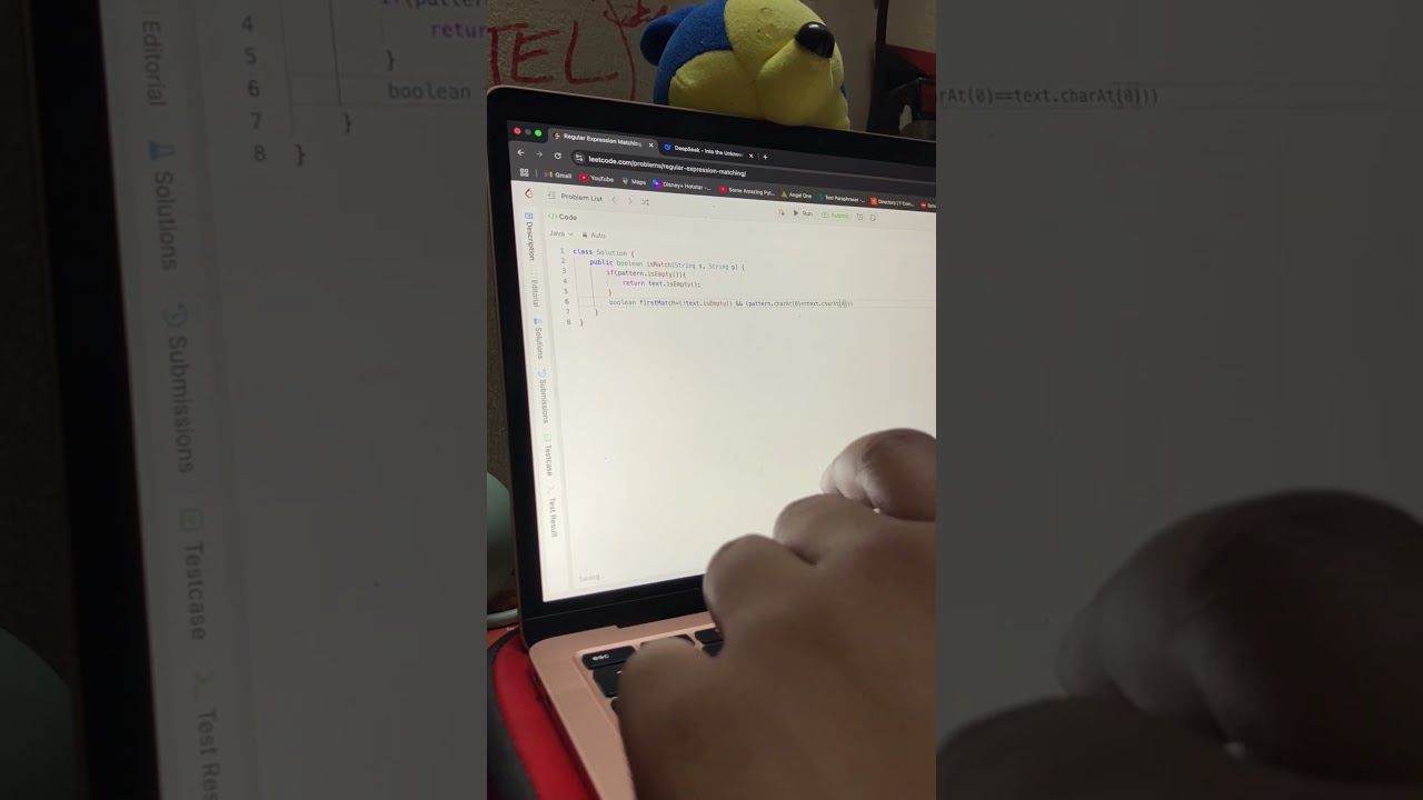 Day 88: Solved LeetCode Problem #10 #java #correctcoding #notion #problemsolving #leetcode #coding