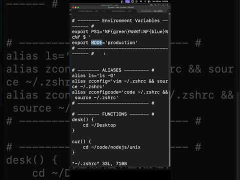 Make the Environment Variables Persistent by adding in .bashrc file in Unix and MacOS