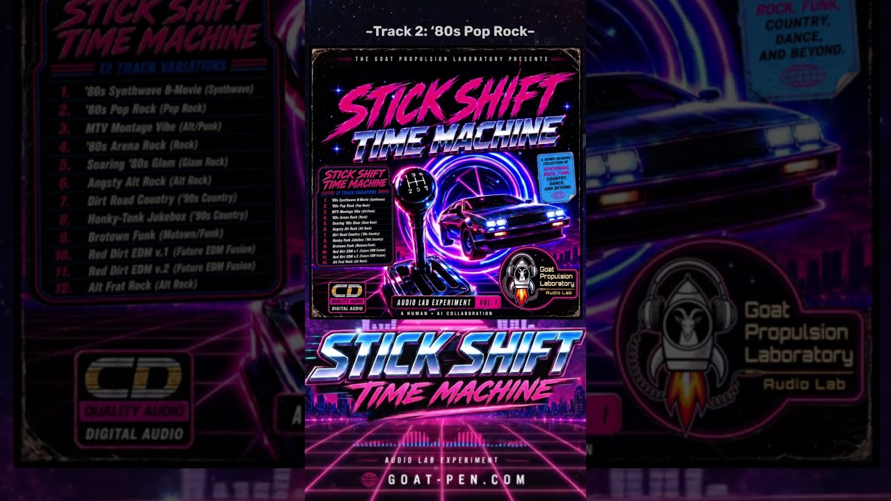Stick Shift time Machine  - Track 2 '80s Pop Rock