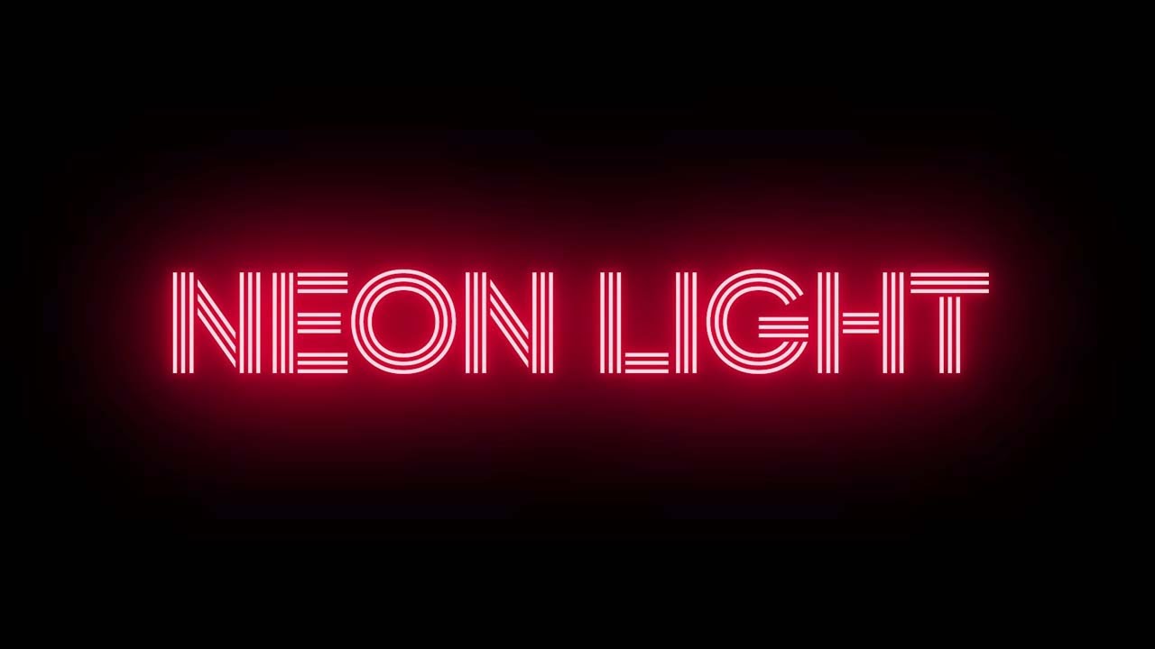 CSS Neon Text Effect with Flickering Animation | Cool CSS Text Effects