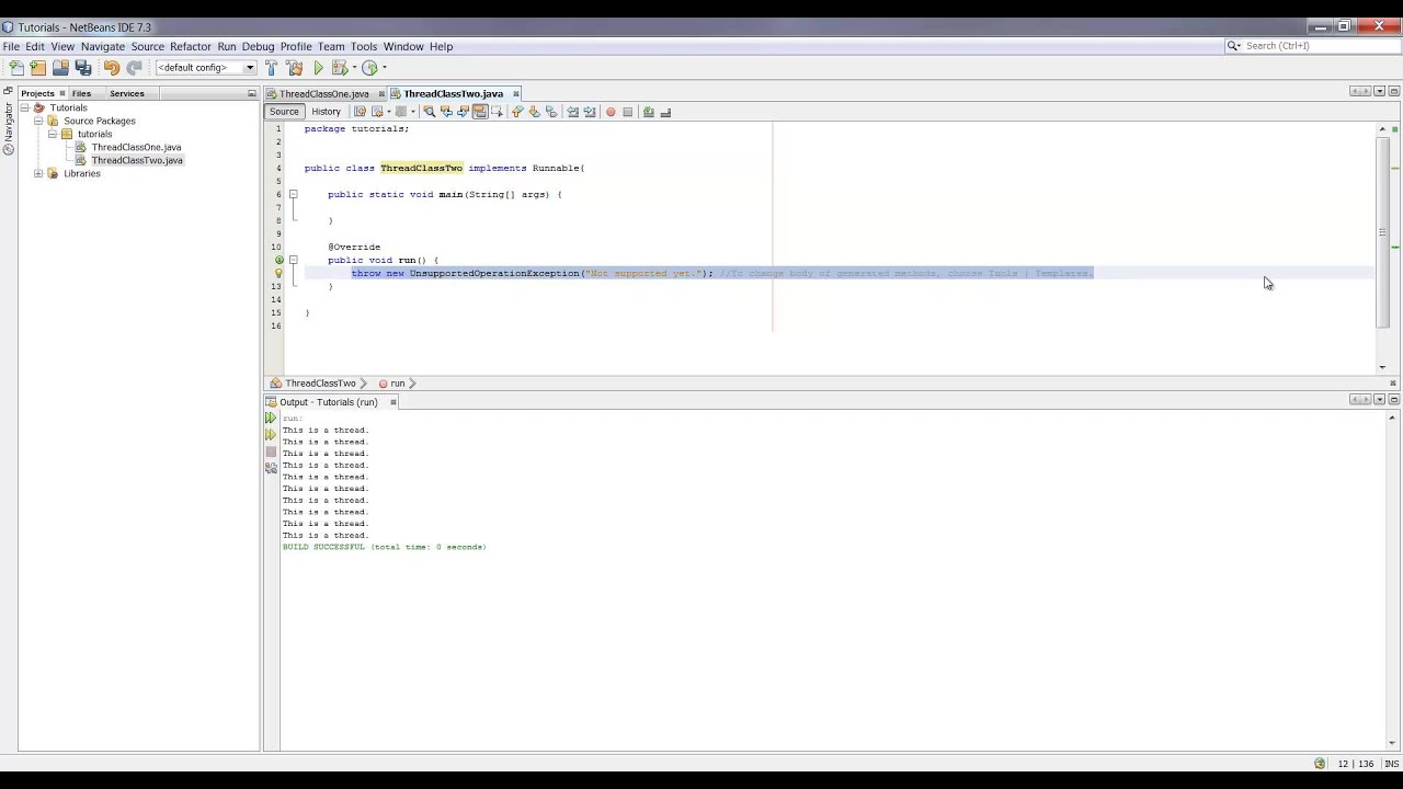 Java Programming - How to Create a Thread