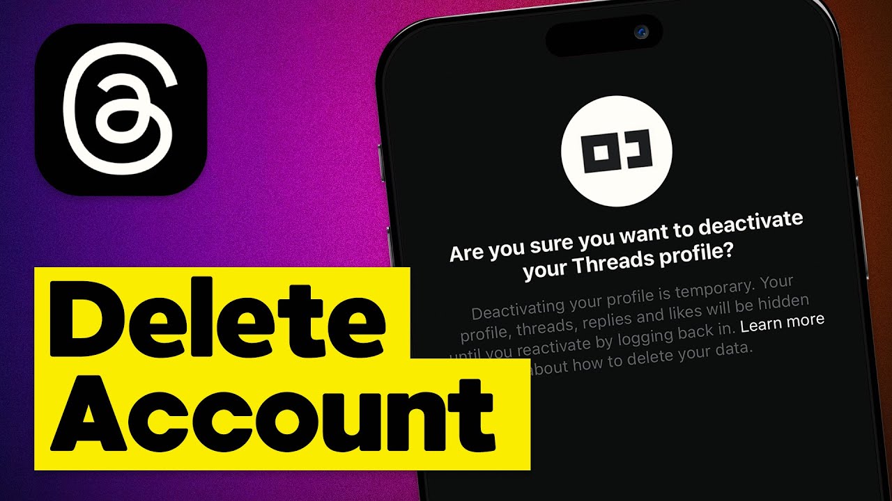 How to Delete Threads Account Without Deleting Instagram