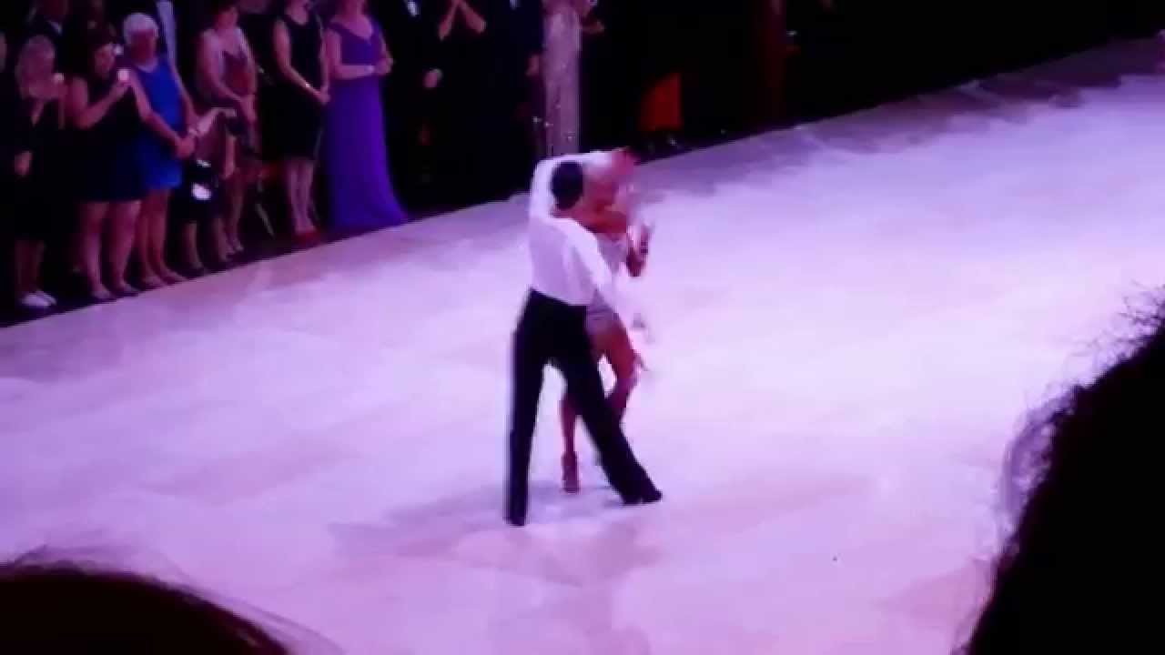Michael & Joanna's Honor Dance (after retirement announcement!) at Blackpool 2015