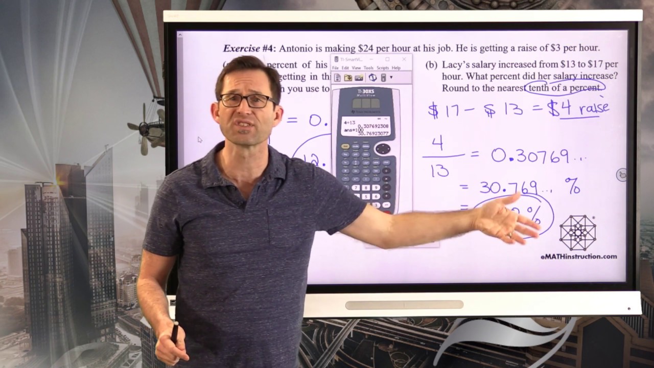 N-Gen Math 7.Unit 4.Lesson 8.Percent Increase and Decrease