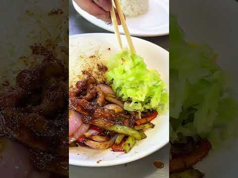 On-site teaching of braised pork rice braised pork rice braised pork rice technical recipe teach