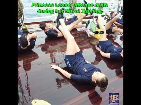 Princess Leonor intense drills during Military Training