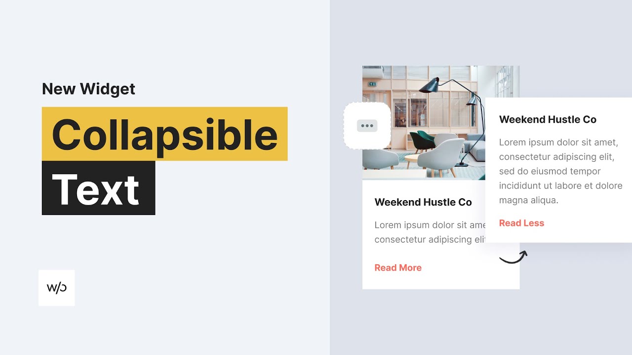 Collapsible Text Widget | Tutorial by Without Code