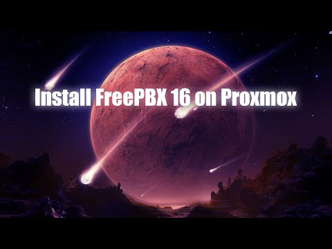 Install FreePBX 16 on Proxmox 7