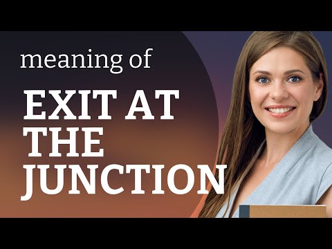 Unlocking Directions: "Exit at the Junction"