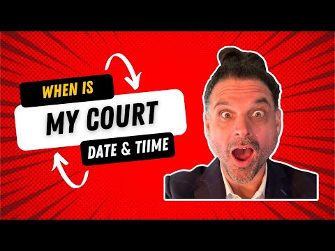 How do I find my criminal court date, time and courtroom in Nashville, Tennessee