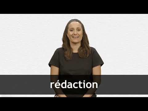 English Translation of “RÉDACTION” | Collins French-English Dictionary