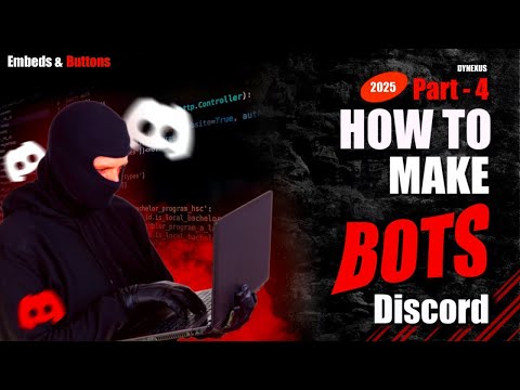 How to Use Embeds & Buttons in Discord Bot (Python 2025) | Interactive UI with discord.py!