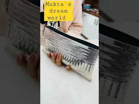 Beautiful silver unique design clutch π#shorts #mostpopular #silverjewllery #silverclutch#silver