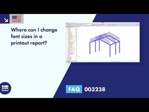 FAQ 003238 | Where can I change font sizes in a printout report?